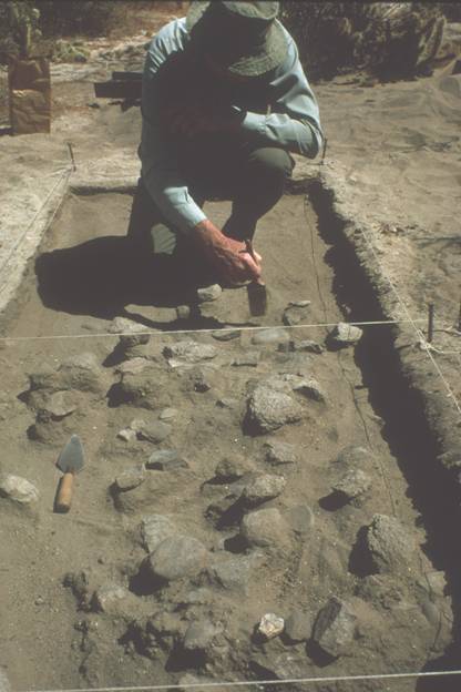 Aboriginal Settlement in Mine Wash, Anza-Borrego Desert State Park